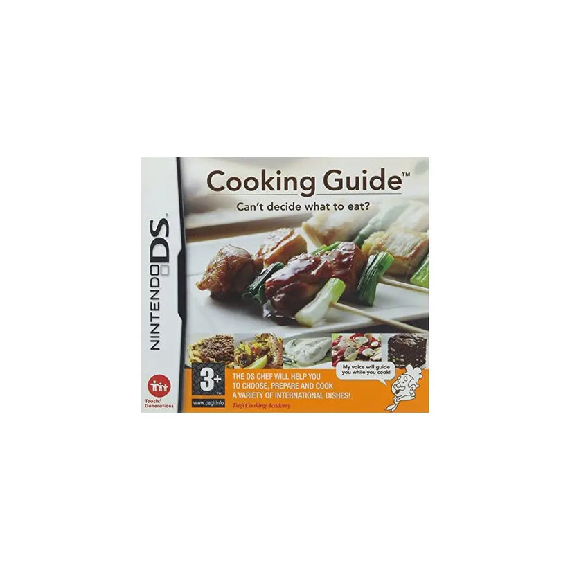 COOKING GUIDE Nintendo Ds – Saynama ltd